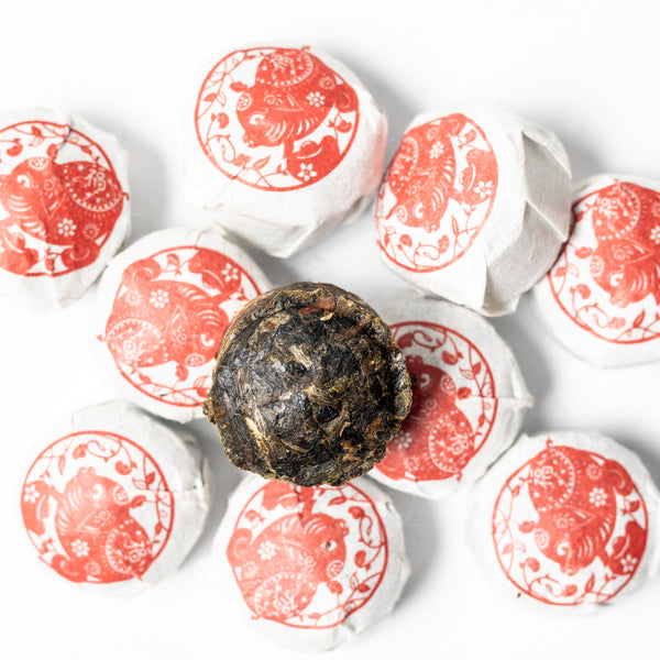 Lucky Pig - Raw Puerh - Waterloo Tea
